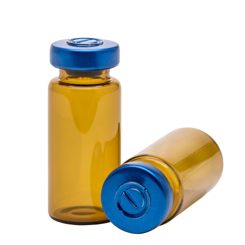 100 x 10ml Amber Glass Vials