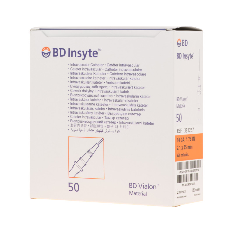 Glass Vials Australia - Conventional IV Cannulas