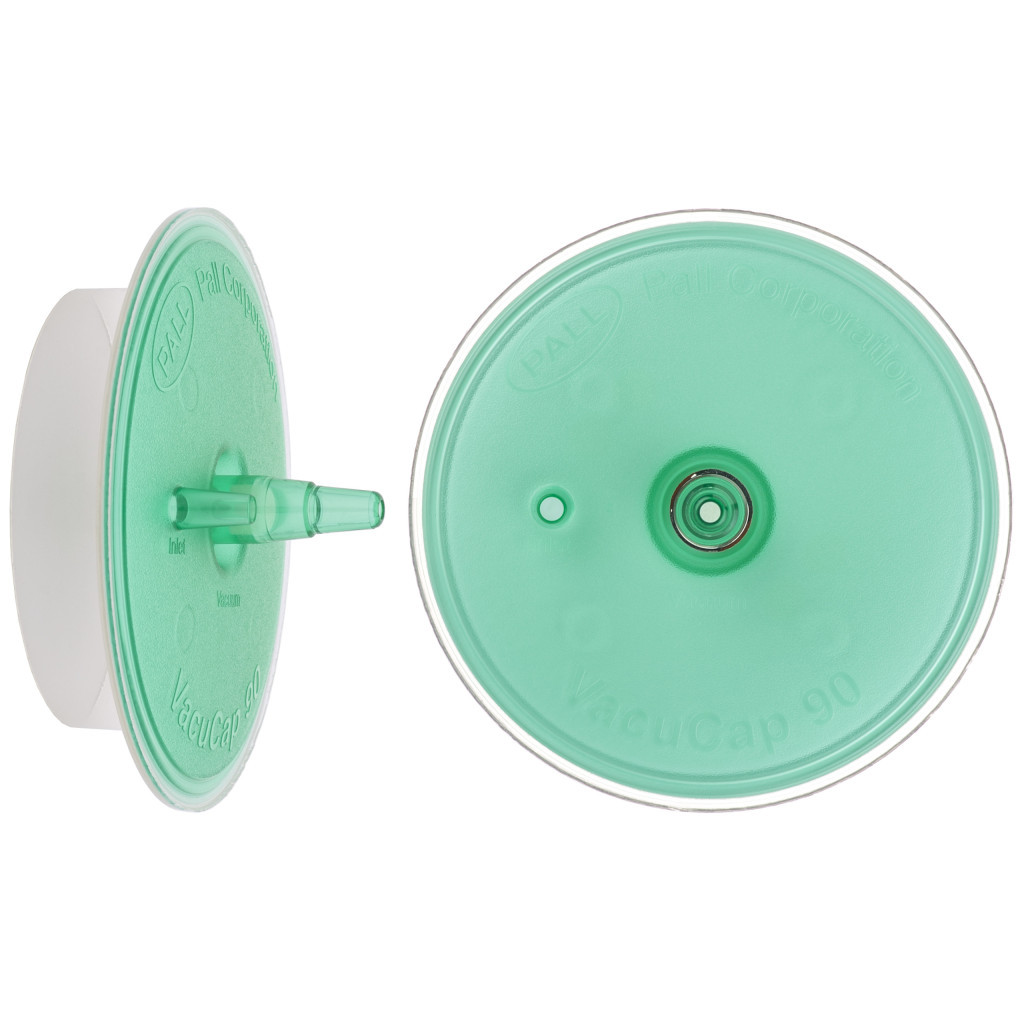 PALL Bottle Top Filter Vacucap 90mm 0.45um Supor PES Sterile