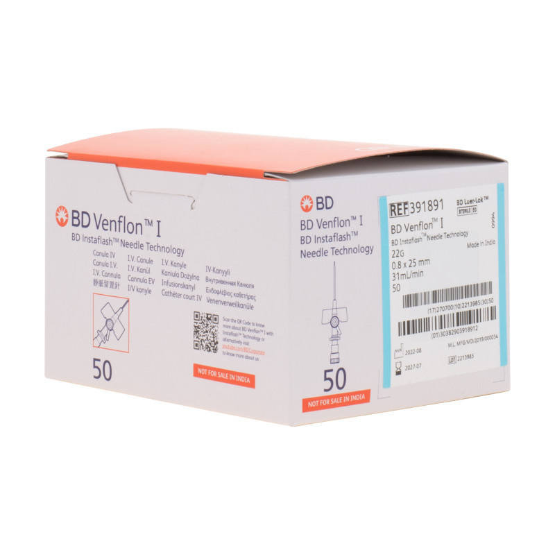 Glass Vials Australia - Conventional IV Cannulas