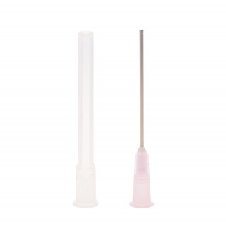18G x 1 1/2" 1.2mm x 38mm Pink BD Drawing Up Needles