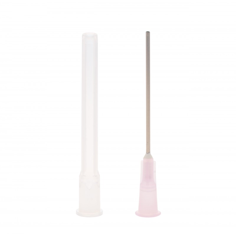 18G x 1 1/2" 1.2mm x 38mm Pink BD Drawing Up Needles