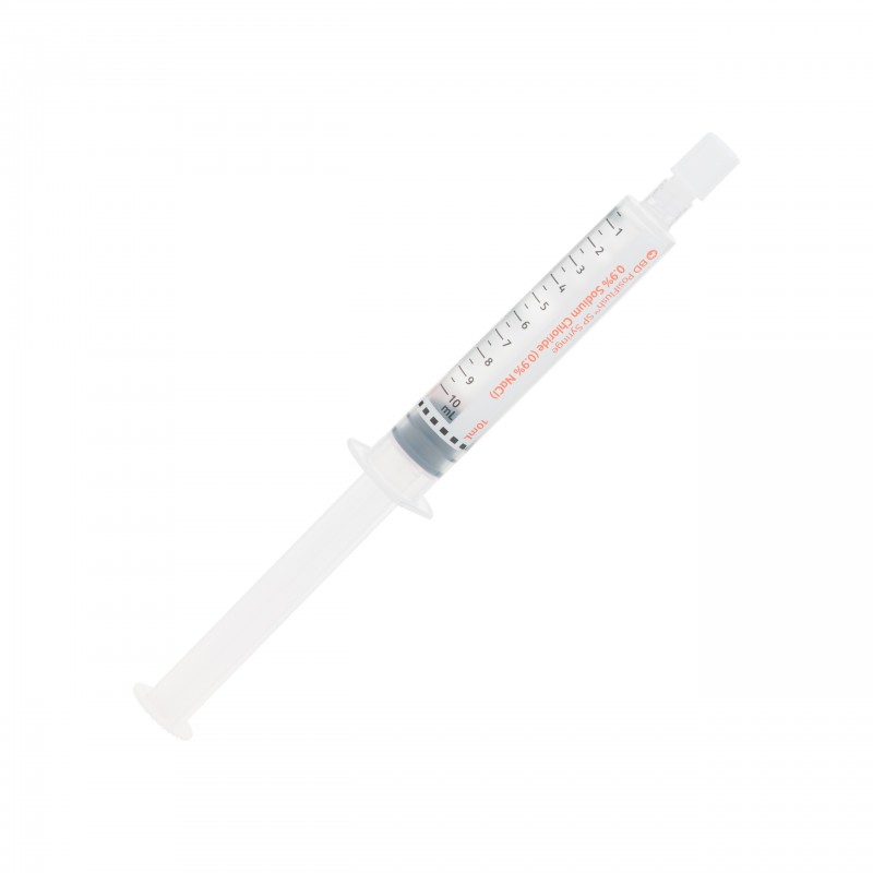 10mL Saline BD PosiFlush SP Pre-filled Syringes